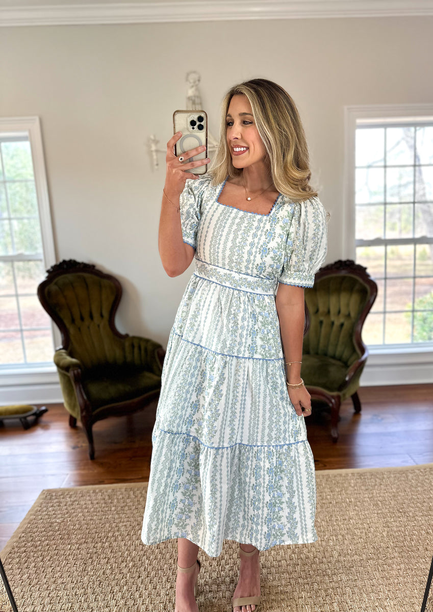 Isabella Midi Dress – Bless Clothing Boutique